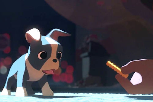 Why "Feast" Starred a Boston Terrier
