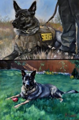 "Working Orry-Retired Orry" (Entry in National Purebred Dog Day Fine ...