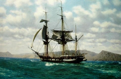 The HMS Beagle